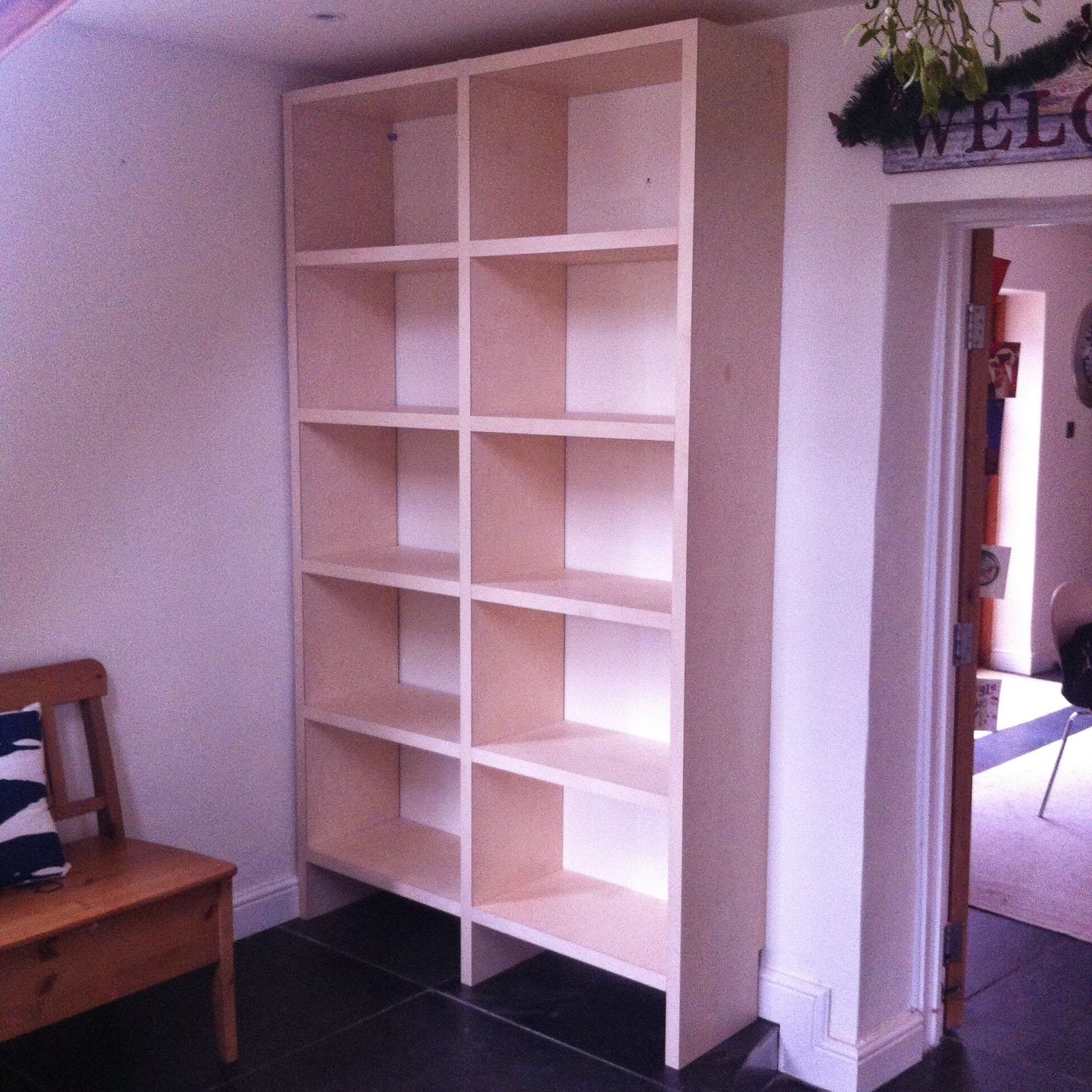 Squirrel Brand Joinery.: Birch Plywood Shelving.